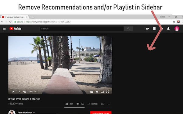 How to stop YouTube Recommendations