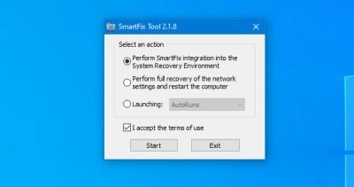 Recover Windows computer after malware attack using SmartFix