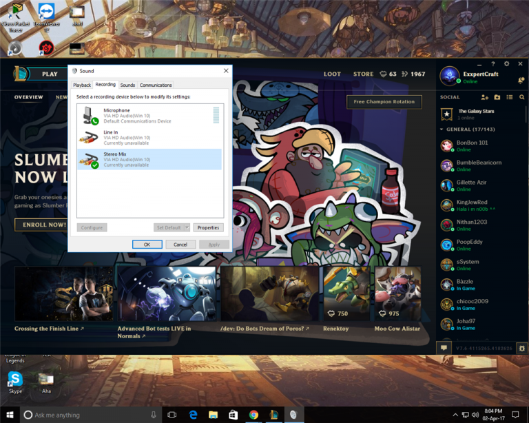 Stereo mix windows 10 - lasopawp