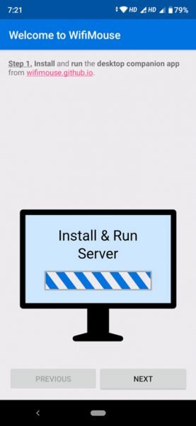 Turn your Phone into a Wireless Mouse using WifiMouse