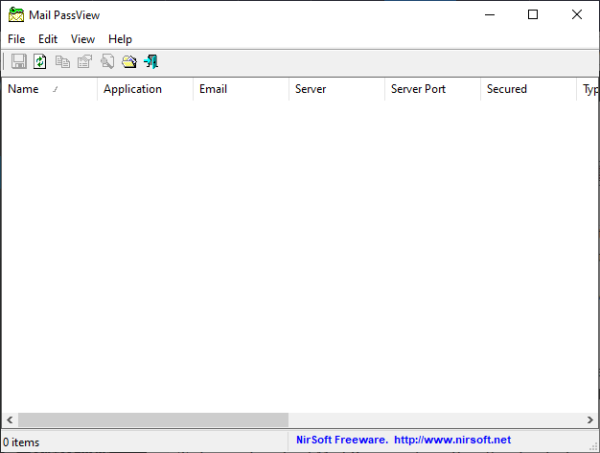How to recover Outlook account password with Mail PassView 2023