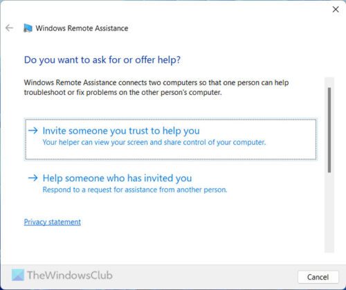 Remote Assistance in Windows: Ask for or offer help to fix computers