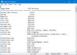 Generate and print List of running Processes in Task Manager