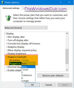 How to change or configure hidden Power Options in Windows 11