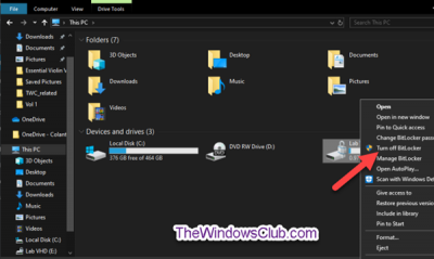 Customize Context Menu of BitLocker Encrypted Drives in Windows 11