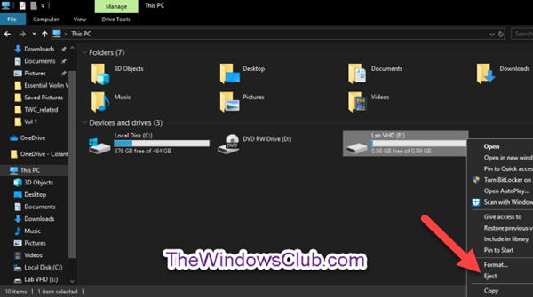 How to Mount or Unmount VHD or VHDX (Virtual Hard Disk) File in Windows ...