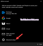 Fix Windows Mail app error 0x8000000b