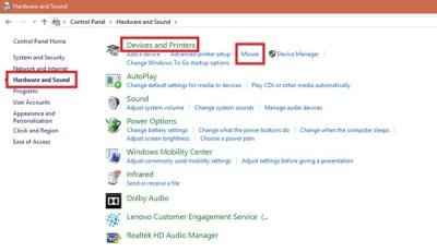 How to switch or change Left & Right mouse buttons in Windows