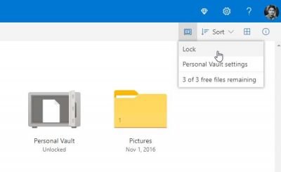 How to set up, use, disable OneDrive Personal Vault