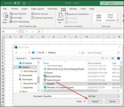 How to open an RPT file in Windows 11