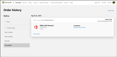 How to investigate a Billing Charge from Microsoft