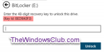 Unlock BitLocker Encrypted OS, Fixed or Removable Data Drive