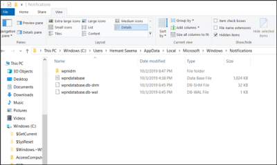 Windows Push Notifications User Service has stopped working