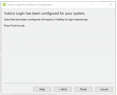 Use YubiKey Secure Login for Local Account in Windows 11/10