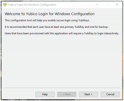 Use YubiKey Secure Login for Local Account in Windows 11/10