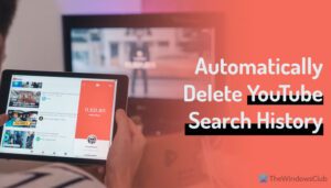 How to delete YouTube Search History on PC