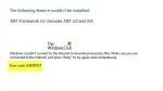 Error 0x800F081F while installing .NET Framework on Windows 11