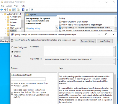 Error 0x800F081F while installing .NET Framework on Windows 11/10