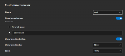 How to enable Dark Mode theme on Microsoft Edge browser