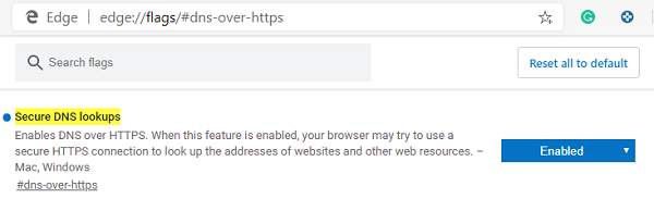 Enable DNS over HTTPS in Chrome, Edge, Firefox, Opera, Android, iPhone
