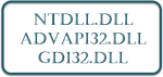 Ntdll.dll, Advapi32.dll, Gdi32.dll files explained