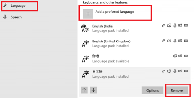 Input Method Editor IME is disabled in Windows 11