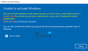 Windows 10 product key not working on Windows 11