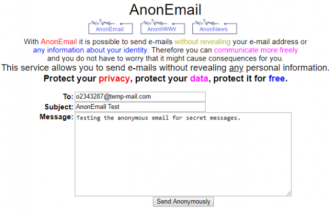 How to send Untraceable Anonymous Email free that can't be traced
