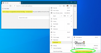How to enable Internet Explorer Mode in new Microsoft Edge 2025