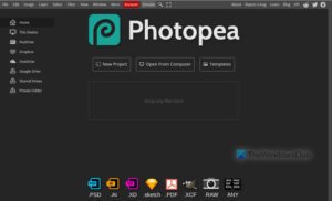 Photopea: Free online tool to edit Photoshop & GIMP image files