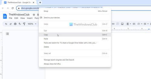 How to share ‘Make a copy’ links to your Google files with others