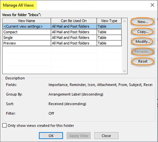 How to Create, Manage & Change Inbox View in Outlook How to Create, Manage & Change Inbox View in Outlook