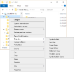 HardLink Shell Extension: Create Hardlinks, Symbolic Links, Junctions