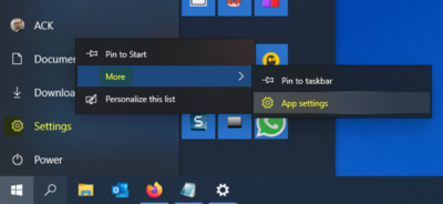 How to Reset the Settings app in Windows 11/10