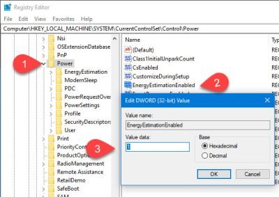 How to enable remaining Battery Time in Windows laptop