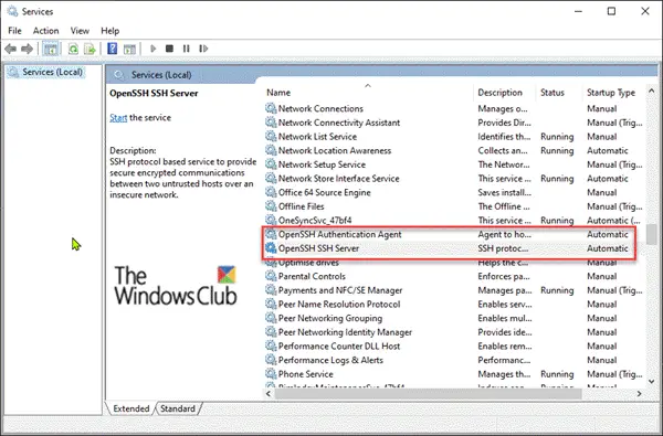 Configure and use OpenSSH client and server on Windows 11/10 Configure and use OpenSSH client and server on Windows 11/10