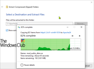 How to install Apache on Windows 11/10