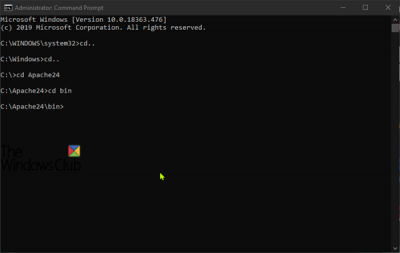 How to install Apache on Windows 11/10