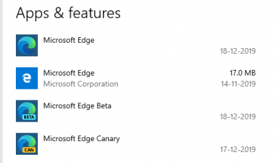 How to run Legacy Edge and Chromium Edge side by side in Windows 10