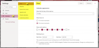 Customize and personalize your Outlook.com experience