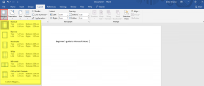 Microsoft Word tutorial for beginners; Guide on how to use it