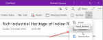 How to insert Graphical Sticker or Emoji in OneNote for Windows