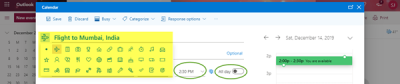 How to create a New Event, Contact and Group on Outlook.com
