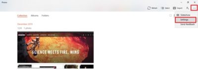 Add more new Folder locations in Photos app on Windows 11