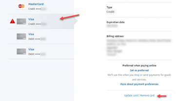 How to remove Bank Account and Credit Card from PayPal account