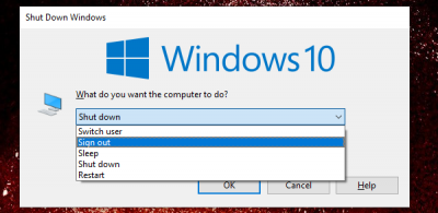 How to Log off Computer or Sign out from Windows 11/10