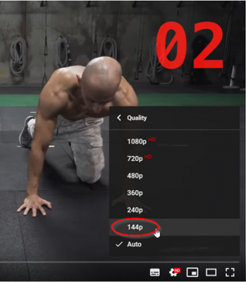 How to reduce YouTube Data Usage on Windows PC