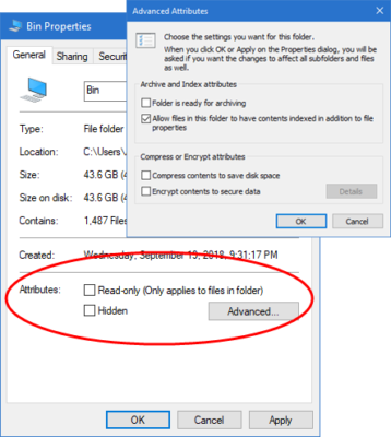 How to make a File or Folder Hidden or Read Only in Windows 11