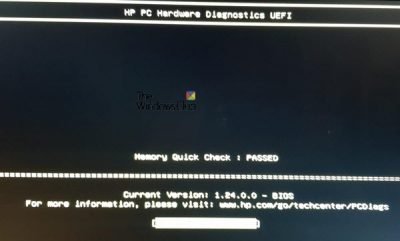 Using HP PC Hardware Diagnostics UEFI on Windows 11/10