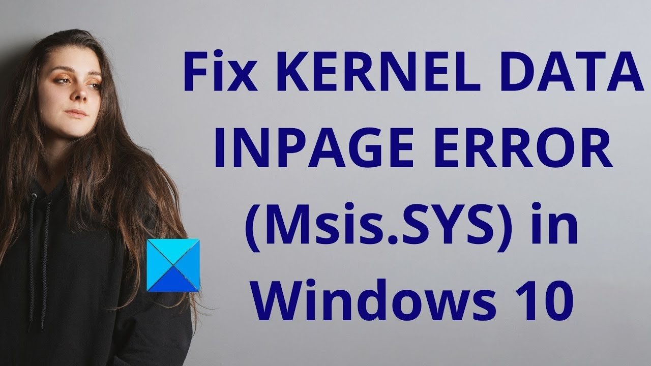 Kernal data inpage error - smartphonehaval